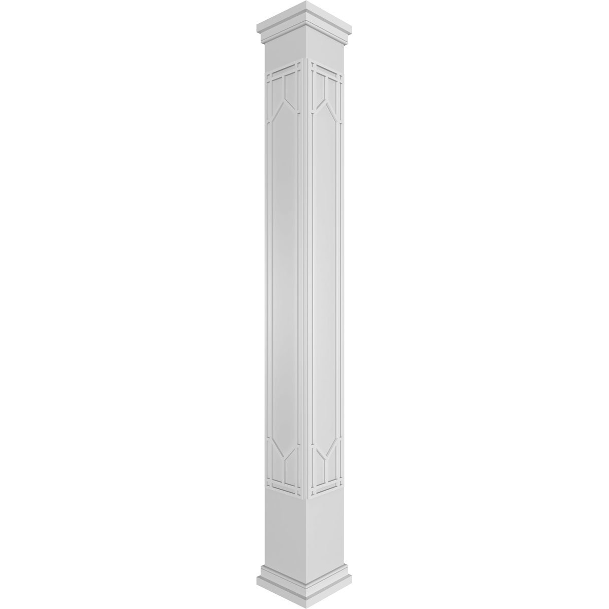 PCI Enterprises Craftsman Classic Square Non-Tapered Shaker Fretwork ...