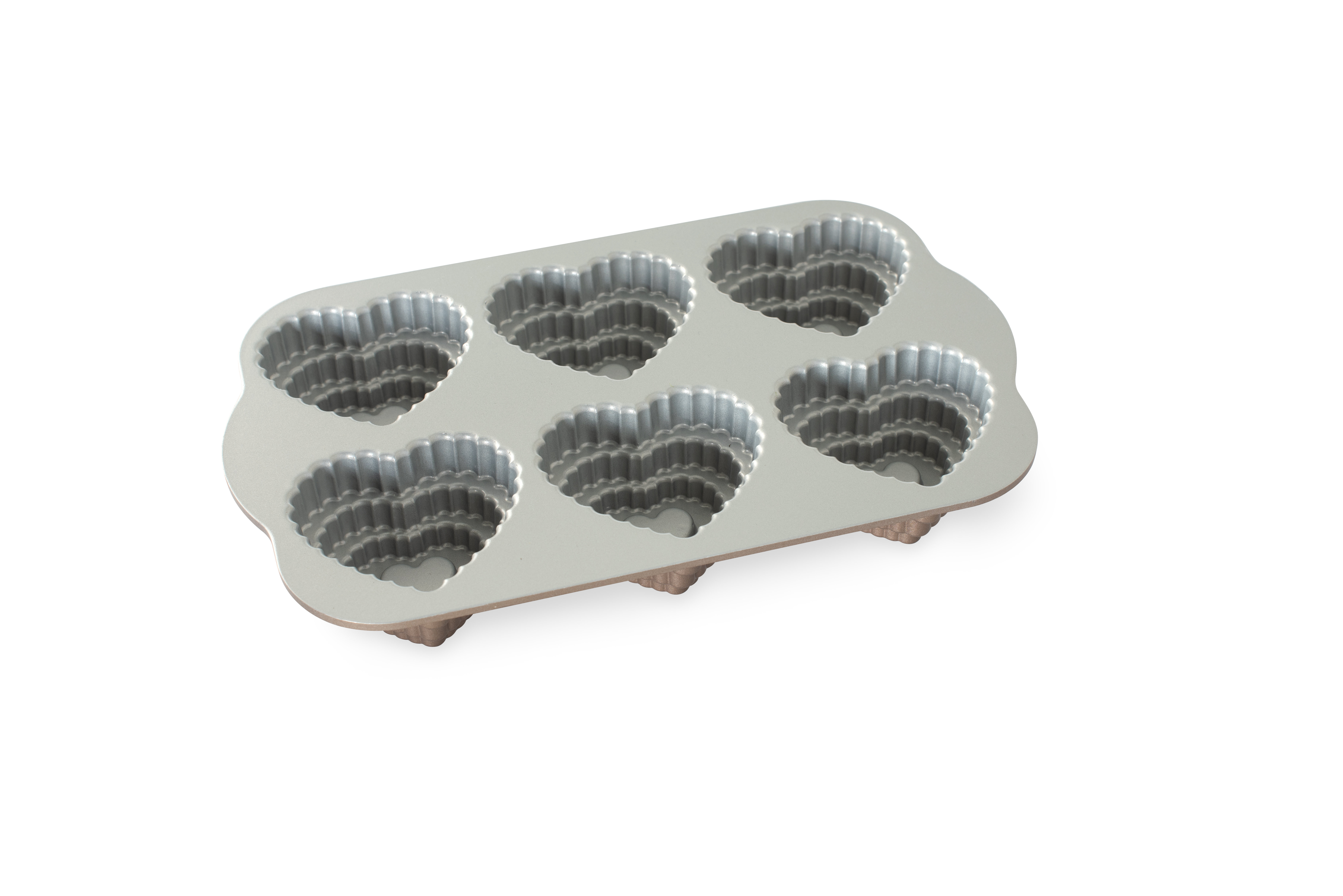 Nordic Ware Non-Stick Novelty Tiered Hearts Cakelet Pan & Reviews | Wayfair