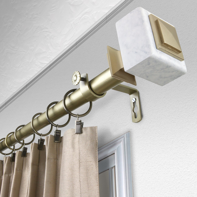 Rod Desyne Estelle Single Curtain Rod & Reviews | Wayfair