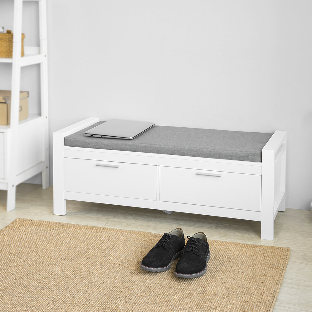 Latitude Run® Clevedon Drawer Storage Bench & Reviews | Wayfair