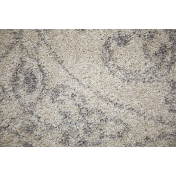 Balta Gray Floral Gray Area Rug | Wayfair