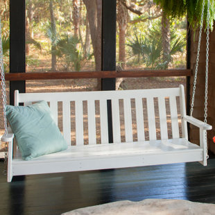 Wayfair | White Porch Swings You'll Love in 2022