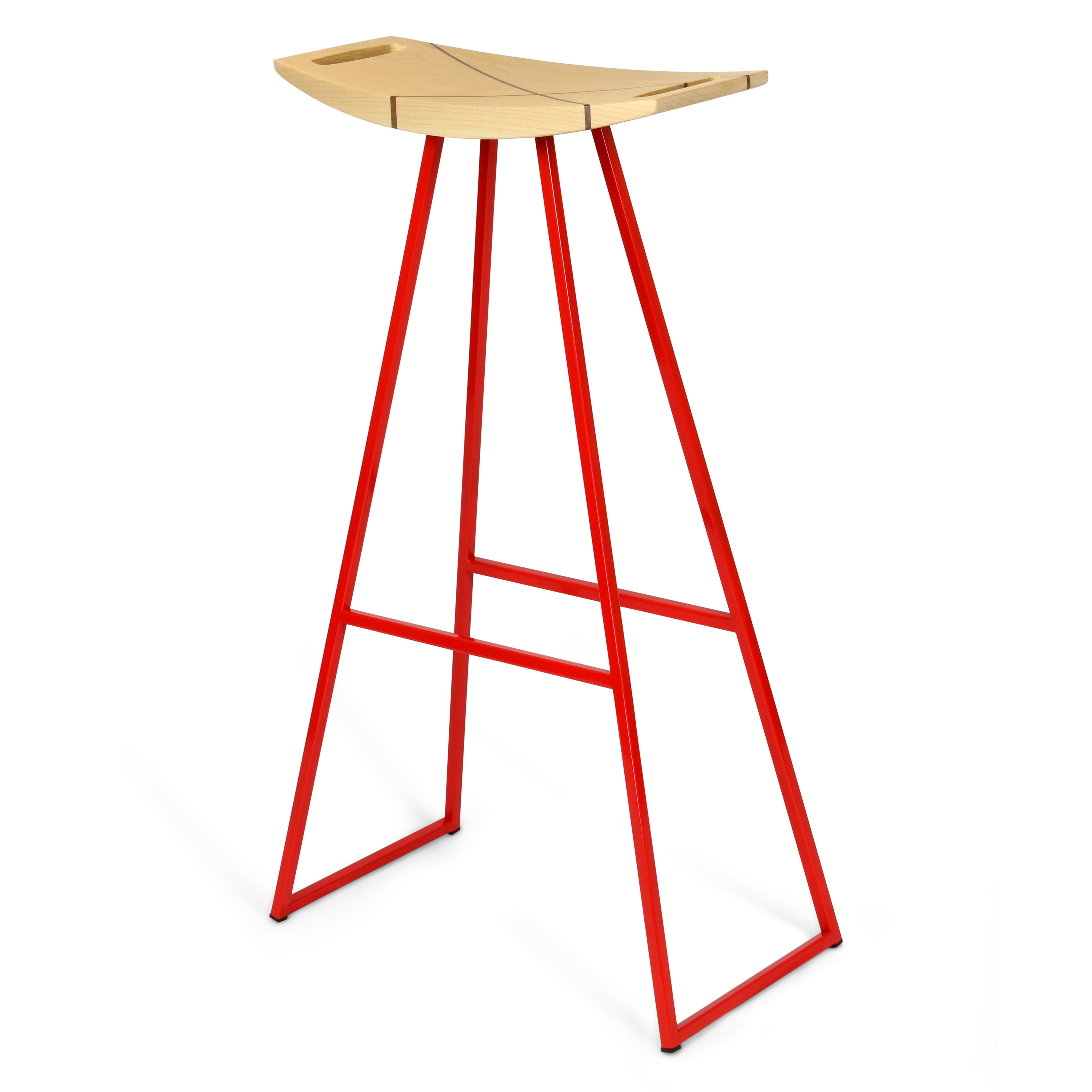 Tronk Design Robert Solid Wood Bar & Counter Stool & Reviews | Wayfair