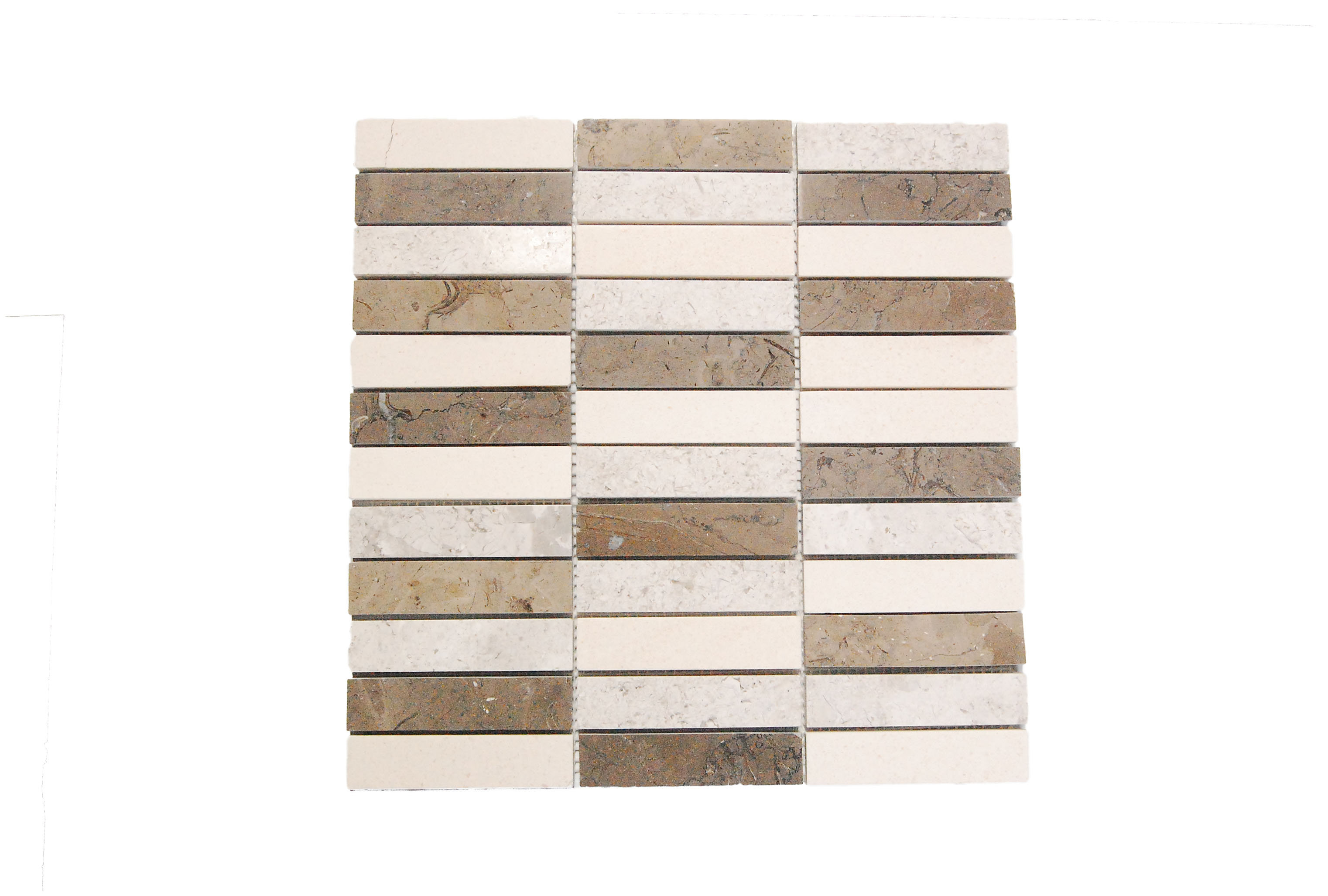 Bloom Stone 1" x 4" Limestone Linear Mosaic Wall & Floor Tile | Wayfair