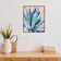 Dakota Fields Agave With Coral by Alana Clumeck - Floater Frame ...