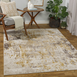 Wayfair | Yellow & Gold Area Rugs You'll Love in 2022
