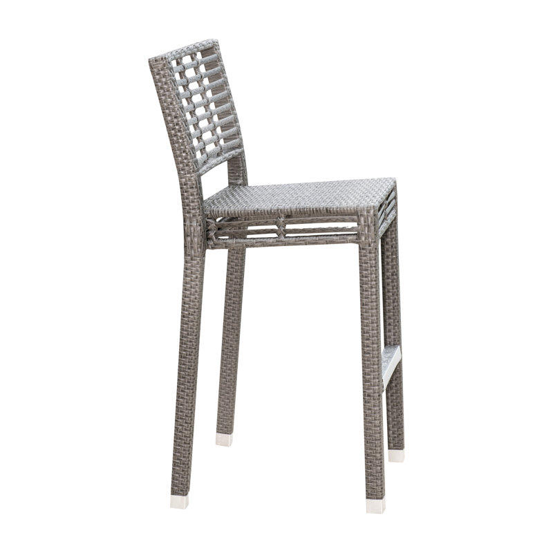 Panama Jack Graphite 43" Patio Bar Stool | Wayfair