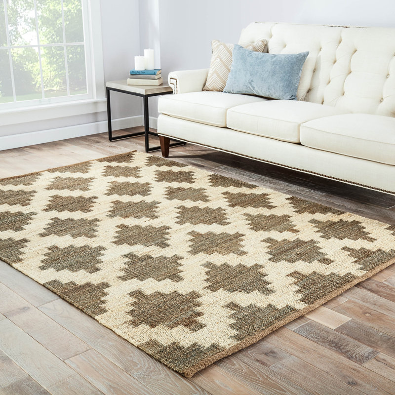 Union Rustic Vernell Hand-Woven Grey Area Rug & Reviews | Wayfair.ca