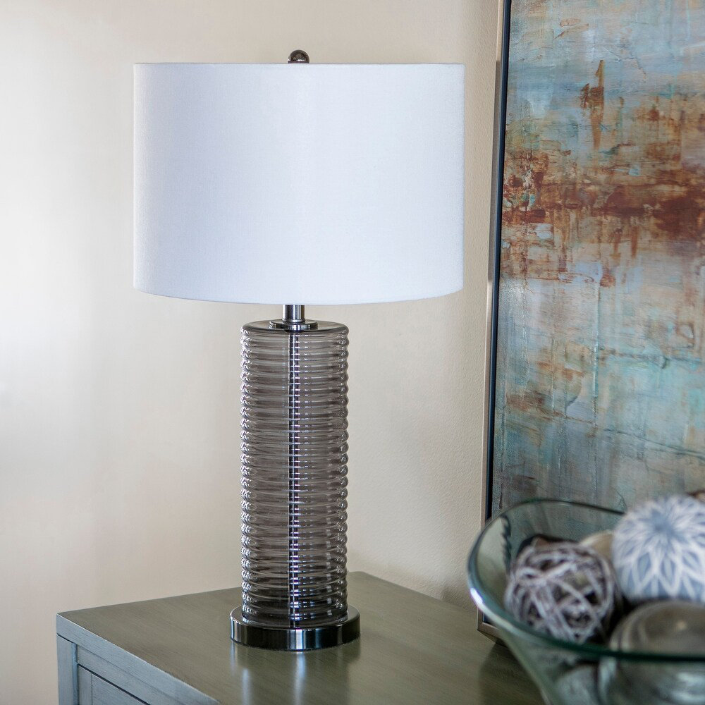 Red Barrel Studio® Rylie Glass Table Lamp & Reviews | Wayfair