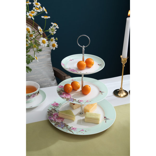 3 Tier Afternoon Tea Stand | Wayfair.co.uk