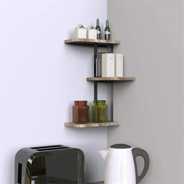Williston Forge Corner Floating Shelf | Wayfair.co.uk