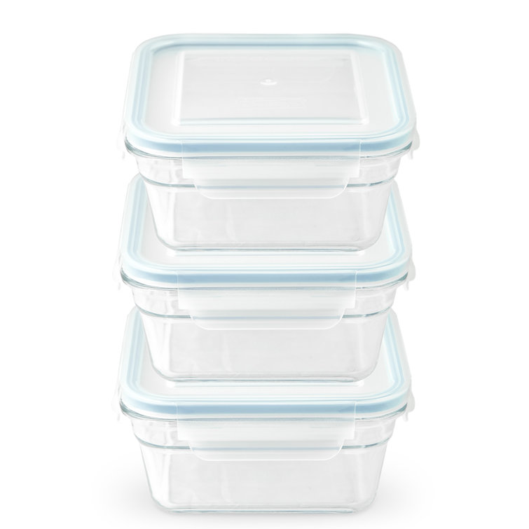 Glasslock 3 Container Food Storage Set & Reviews | Wayfair