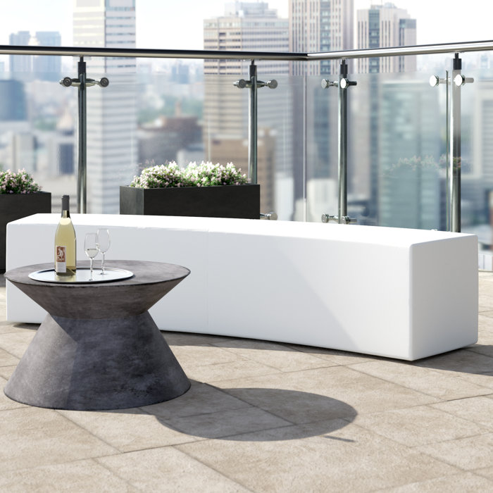 La-Fete Infinity Three Seat Bench | Wayfair