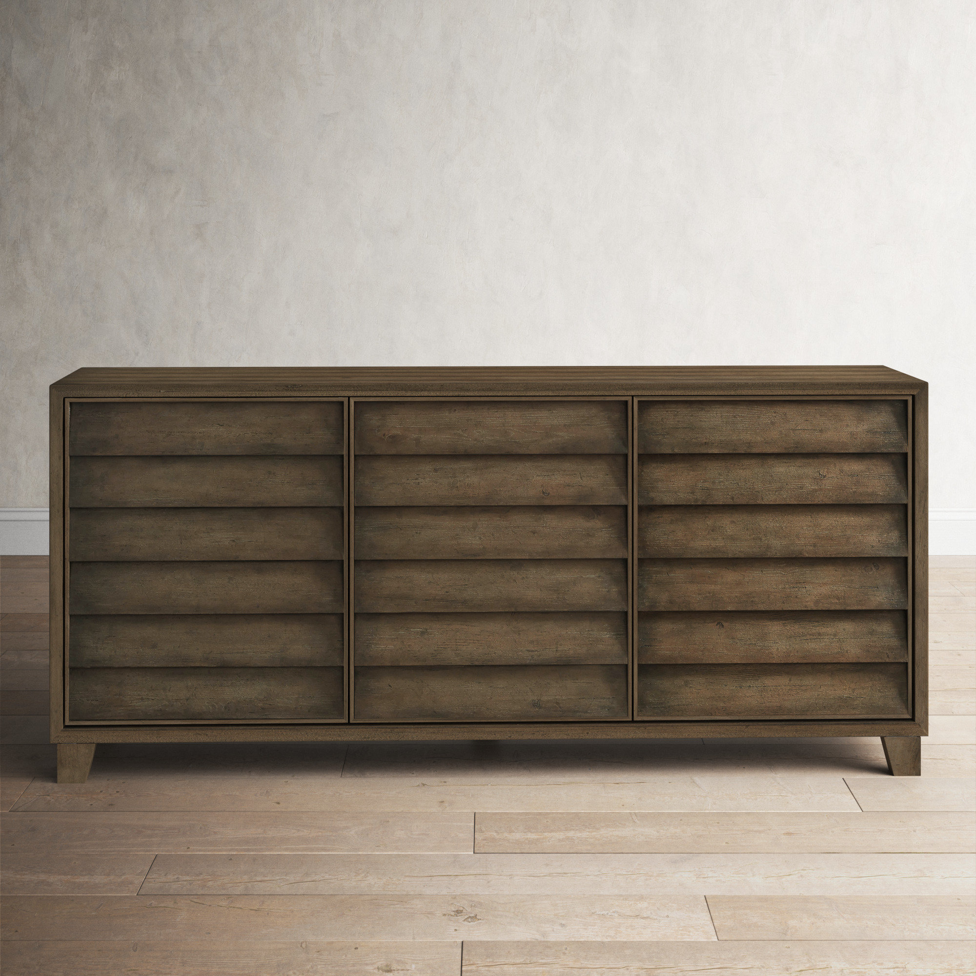 Birch Lane™ Chalmers 76'' Wide 2 Drawer Solid Wood Buffet Table | Wayfair