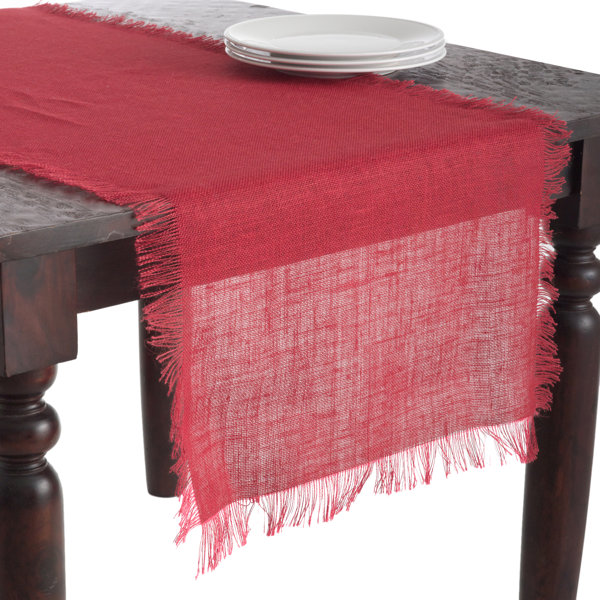 Red Barrel Studio® Furman Rectangular Jute Table Runner & Reviews | Wayfair