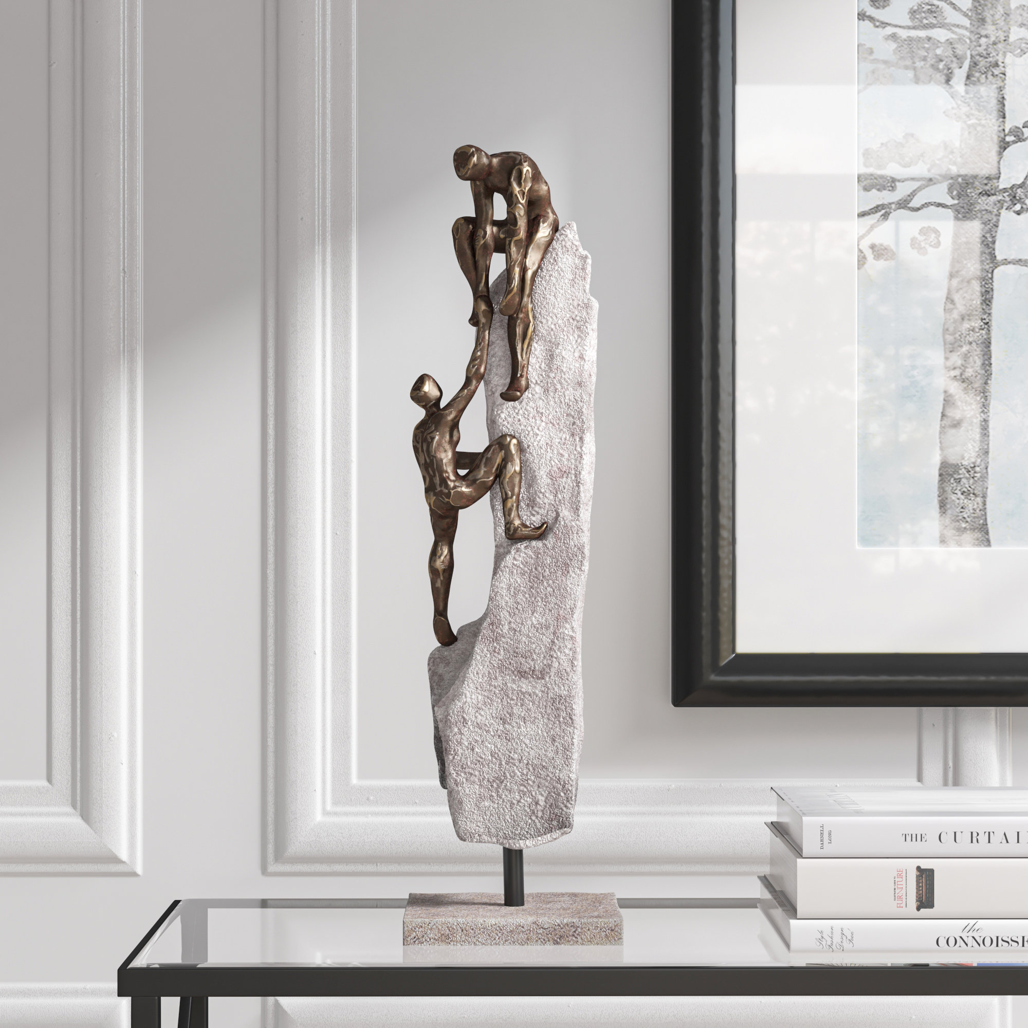 Lark Manor MoretinMarsh Teamwork Statue & Reviews | Wayfair