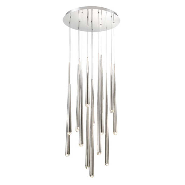 Modern Forms Cascade 5 - Light LED Chandelier | Perigold