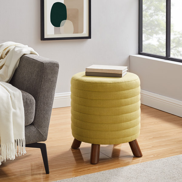 Upholstered-ottoman-stool | Wayfair