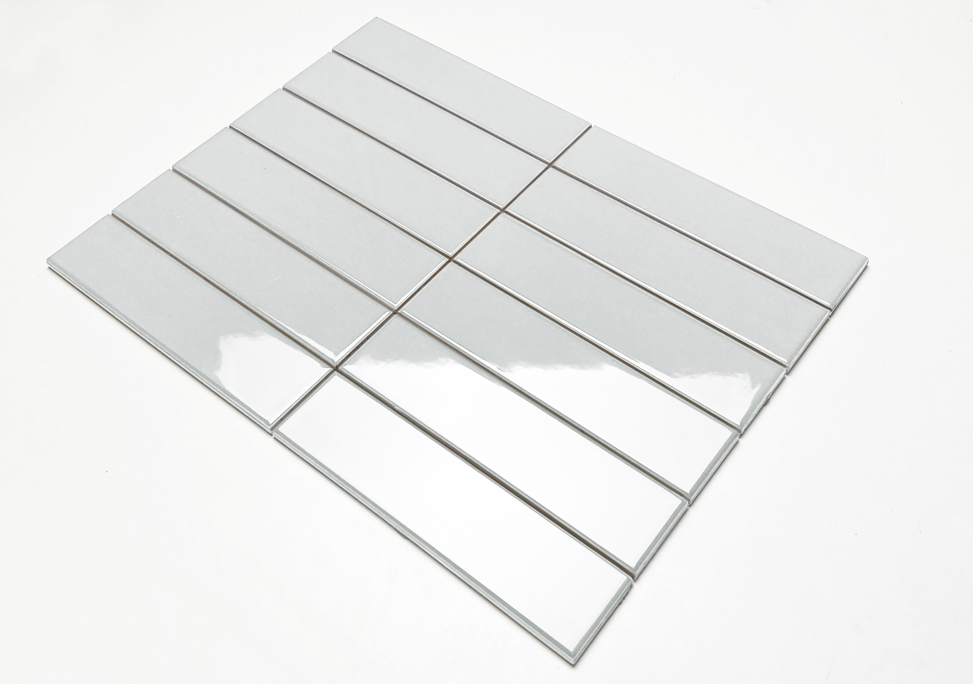 Walkon Tile Hudson 2" x 8" Ceramic Mosaic Tile & Reviews | Wayfair