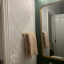 Mercer41 Stinchcomb Triangle Art Deco Paintable Peel and Stick ...