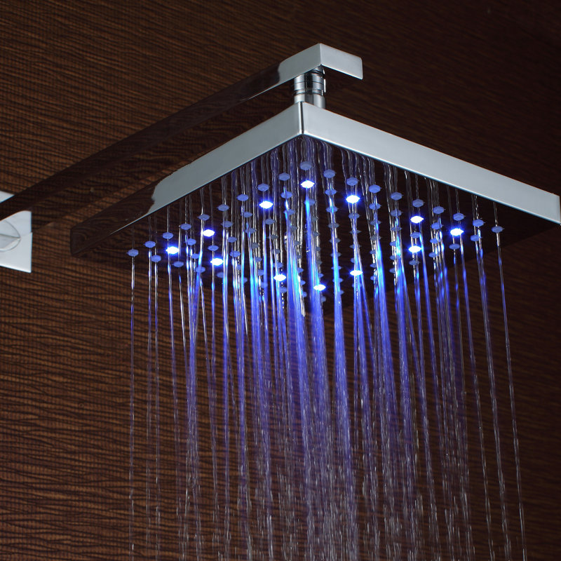 Sumerain Volume Control LED Rainfall Shower Faucet & Reviews | Wayfair