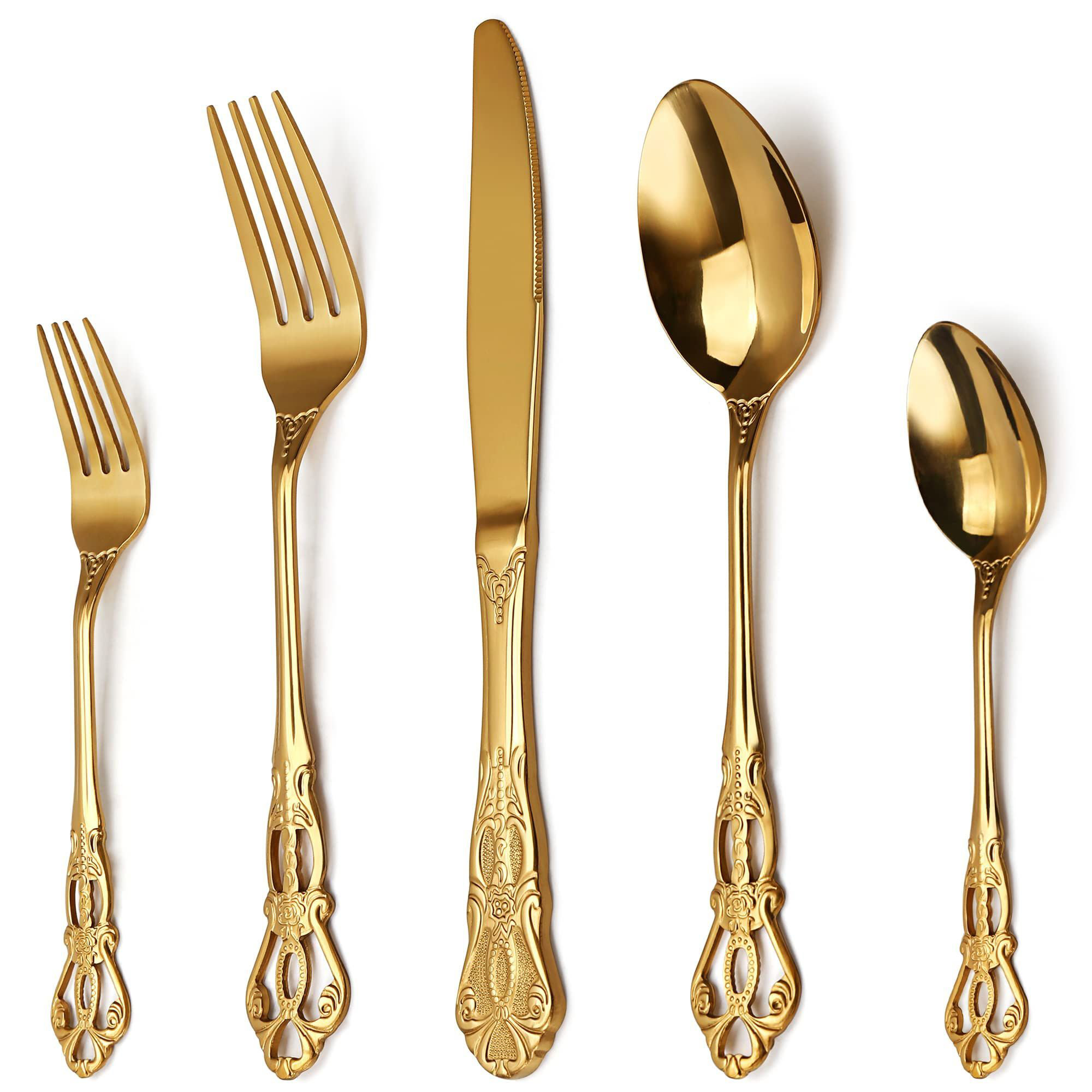 House Of Hampton® Dritana Stainless Steel Flatware Set - Service for 4 ...