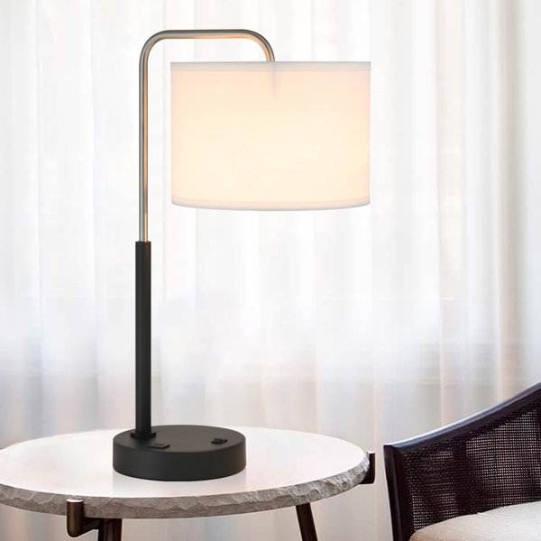 Latitude Run® Metal USB Table Lamp | Wayfair