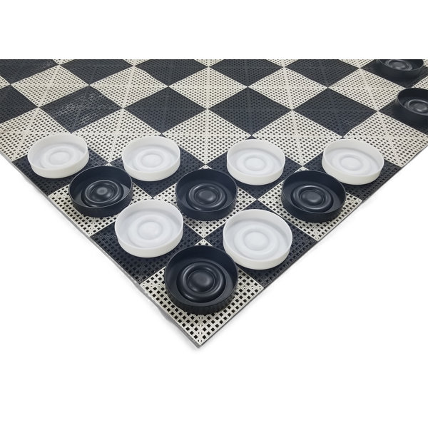 MegaChess 14" Luxurious Giant Checkers | Wayfair