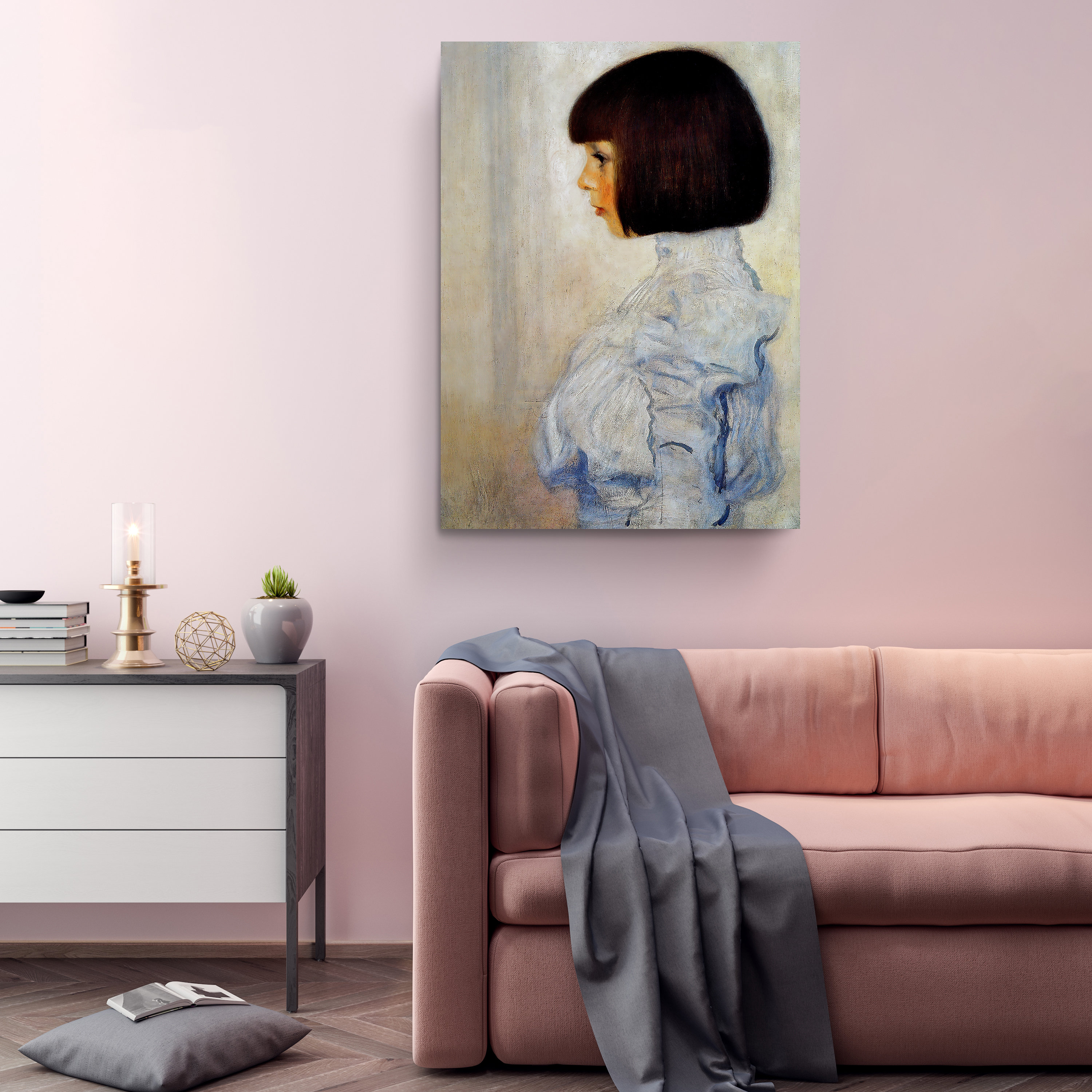 Vault W Artwork Portrait Of Helene Klimt Reproduction by Gustav Klimt ...