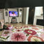 Red Barrel Studio® Leroi Floral Handmade Tufted Area Rug in Red/Pink ...