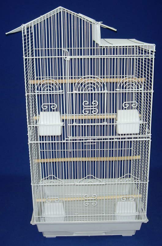 YML 36'' Steel Pointed Top Table Top Bird Cage with Perch & Reviews ...