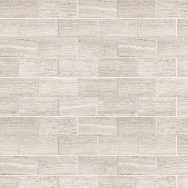Supreme Tile 2" x 4" Marble Brick Joint Mosaic Wall Tile | Wayfair