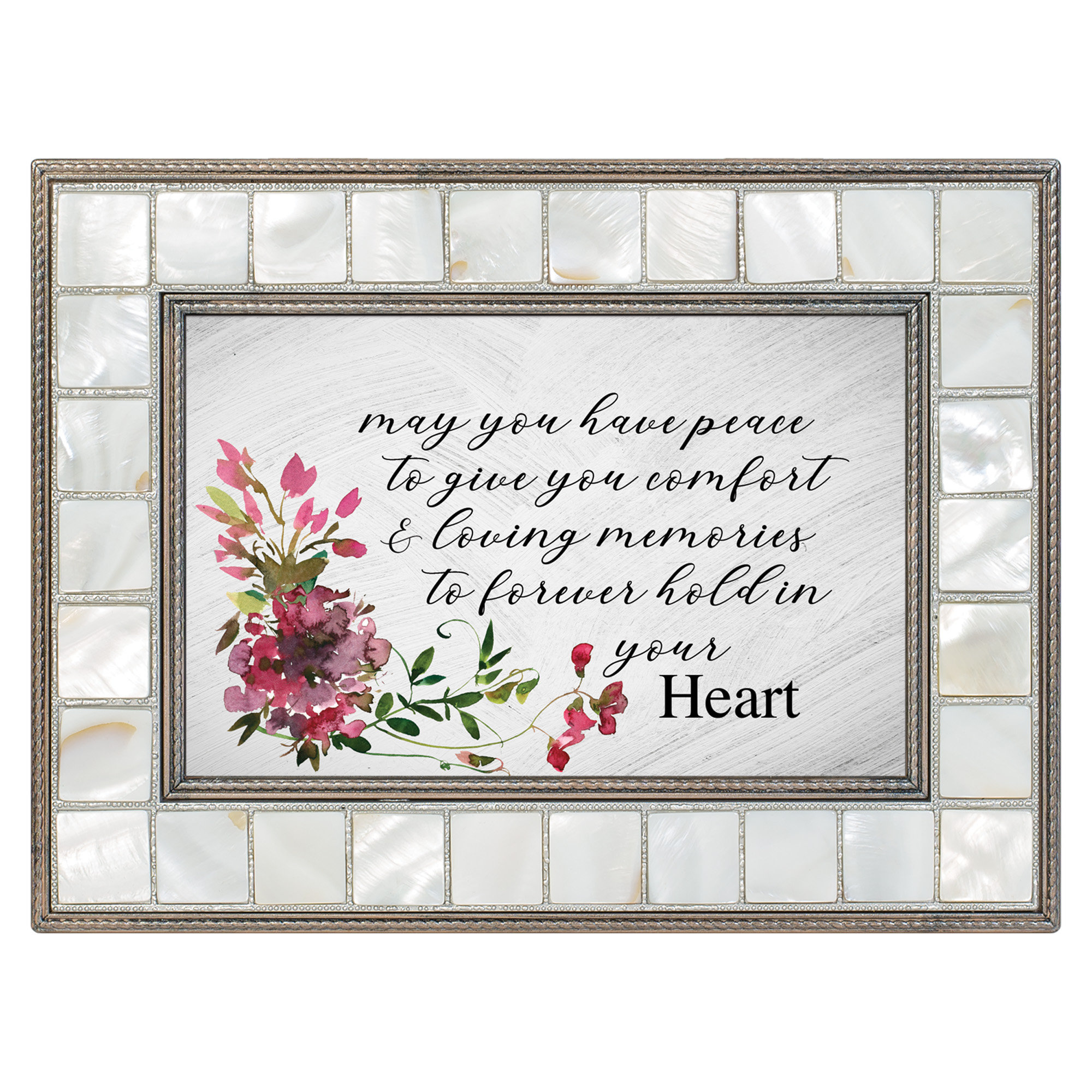 Gracie Oaks Theador May You Have Peace to Give You Music Decorative Box ...