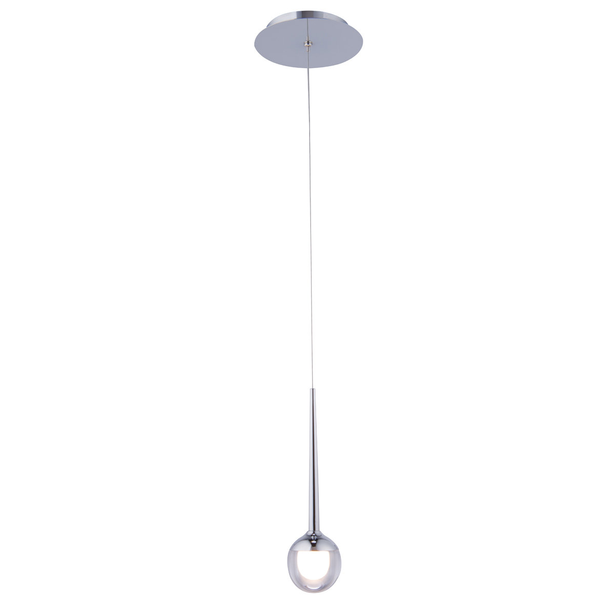 dweLED Smash 1-Light LED Globe Pendant | Wayfair