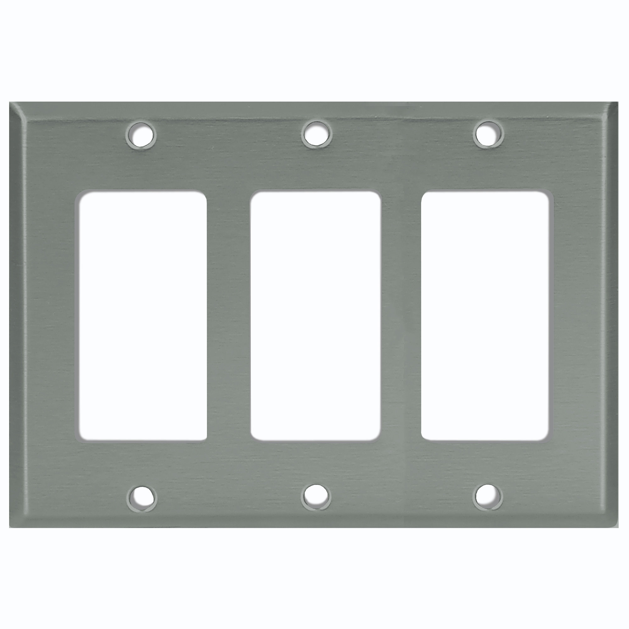 WorldAcc 3-Gang Rocker Wall Plate | Wayfair
