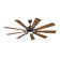 Foundry Select 70'' Leavitt 9 - Blade LED Windmill Ceiling Fan with ...