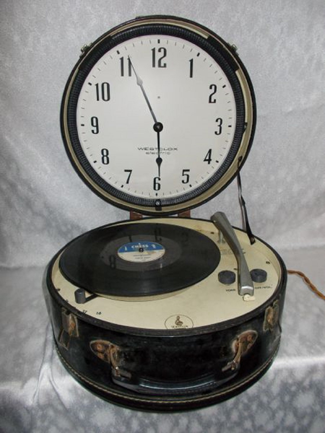 Winston Porter Analog Cedar Solid Wood Quartz Tabletop Clock in Black ...