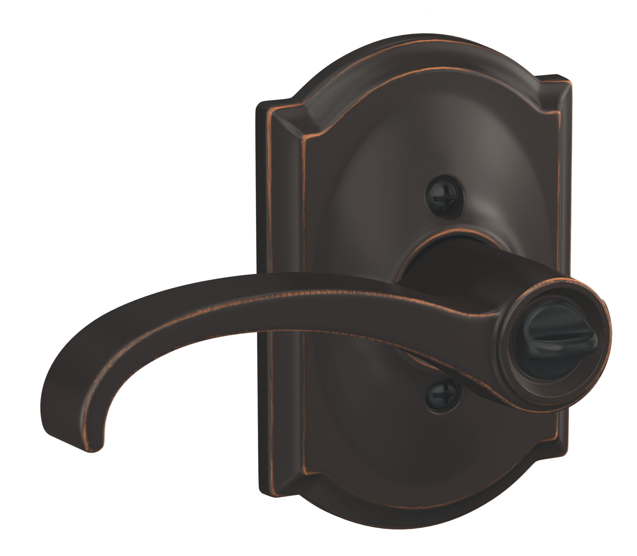 Schlage Whitney Keyed (Entry) Lever with Camelot Trim & Reviews | Wayfair