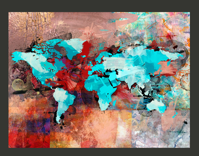 East Urban Home The Earth Without Art is Just Eh 2.31m x 300cm ...