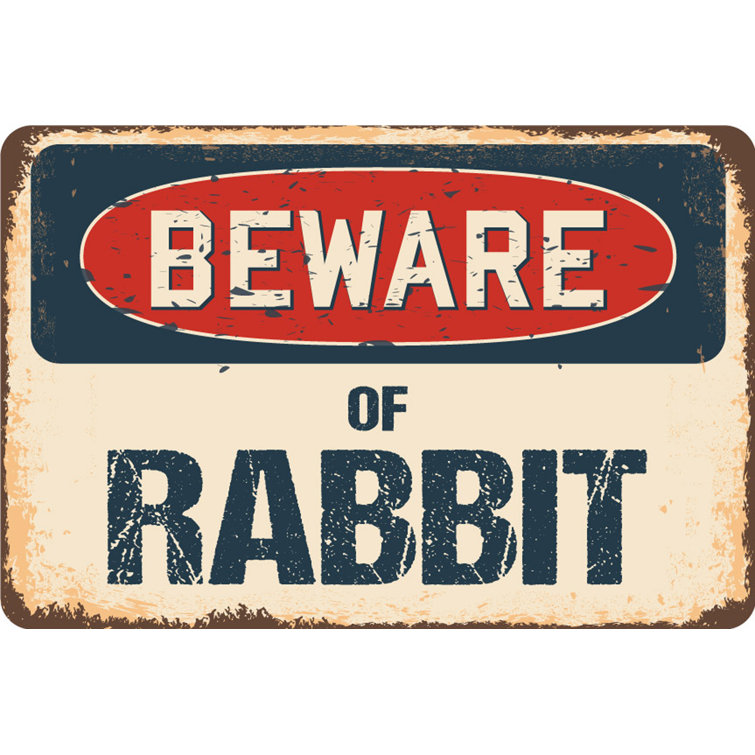 SignMission Beware of Rabbit Sign | Wayfair