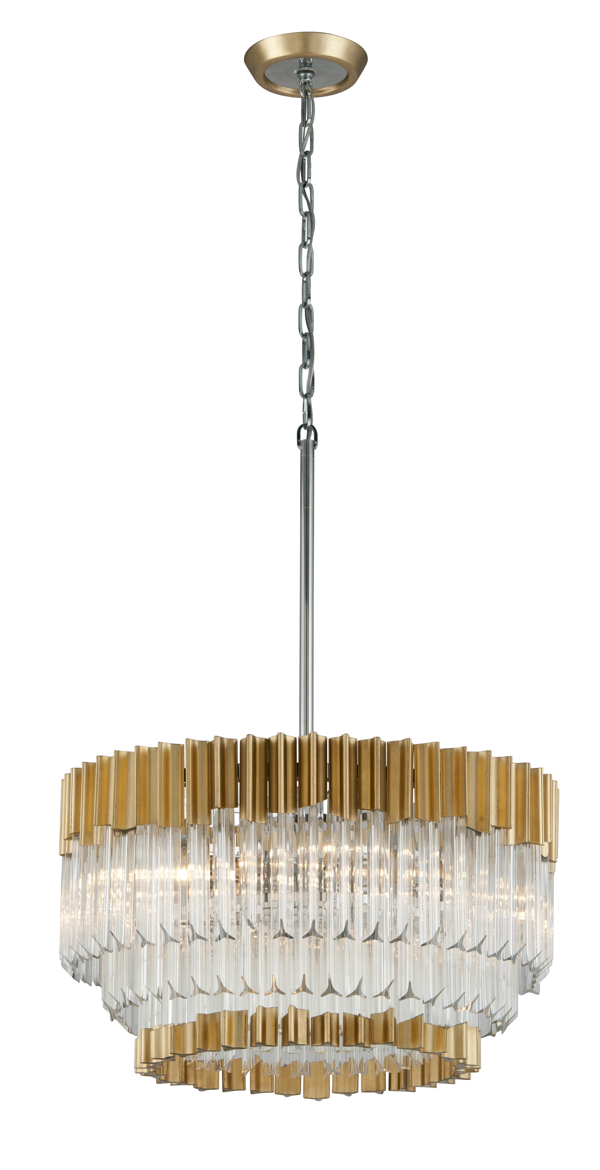 Corbett Lighting Charisma 10 - Light Tiered Chandelier | Wayfair