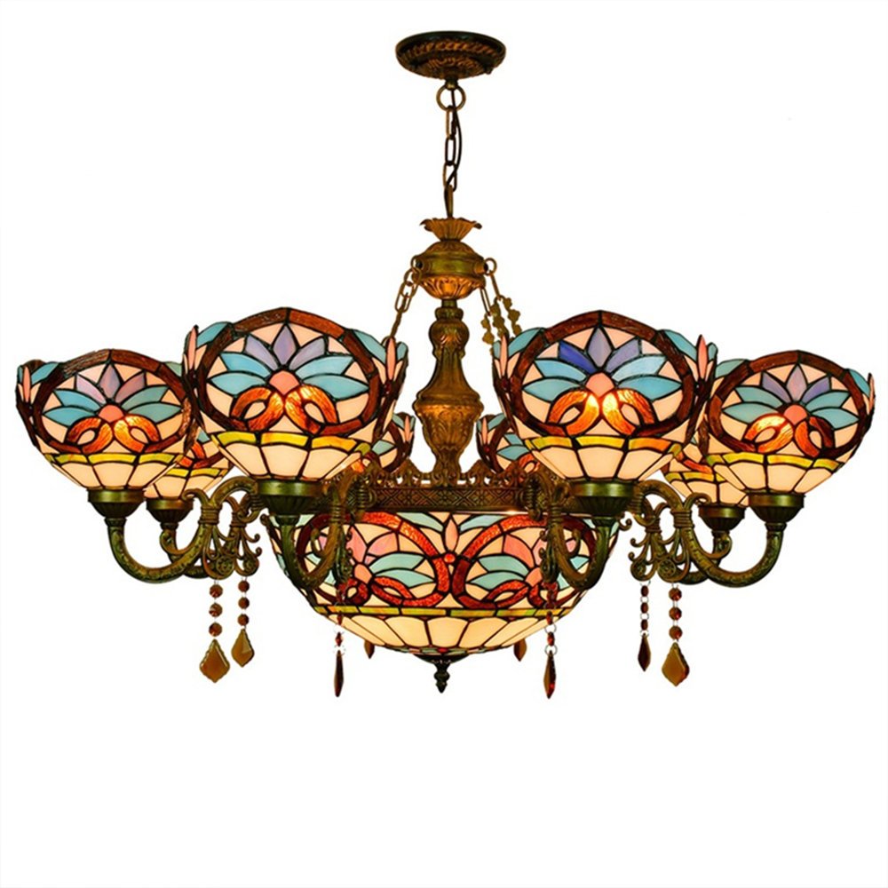 Bloomsbury Market Hebron Glass Classic / Traditional Chandelier | Wayfair
