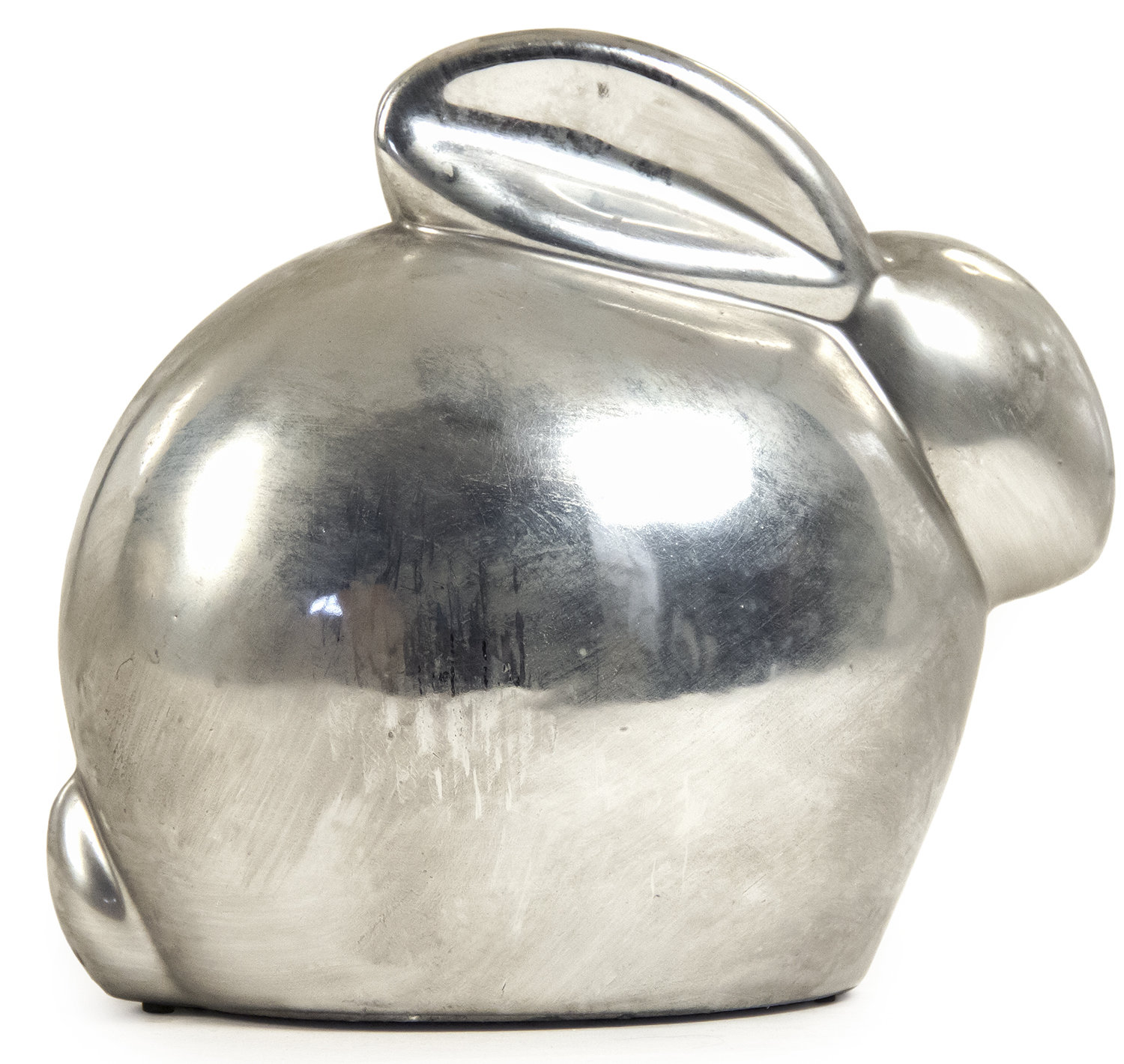 Gracie Oaks Radford Decorative Metallic Rabbit | Wayfair