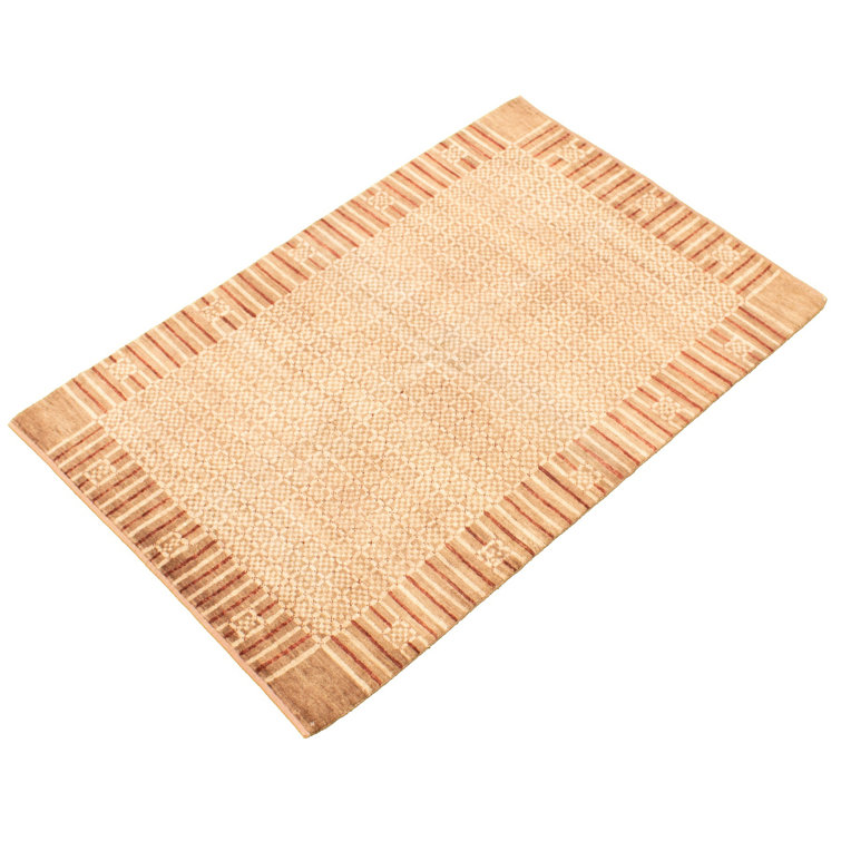 Isabelline One-of-a-Kind Fionnlagh Hand-Knotted 2010S 4'3" X 6'4" Wool ...