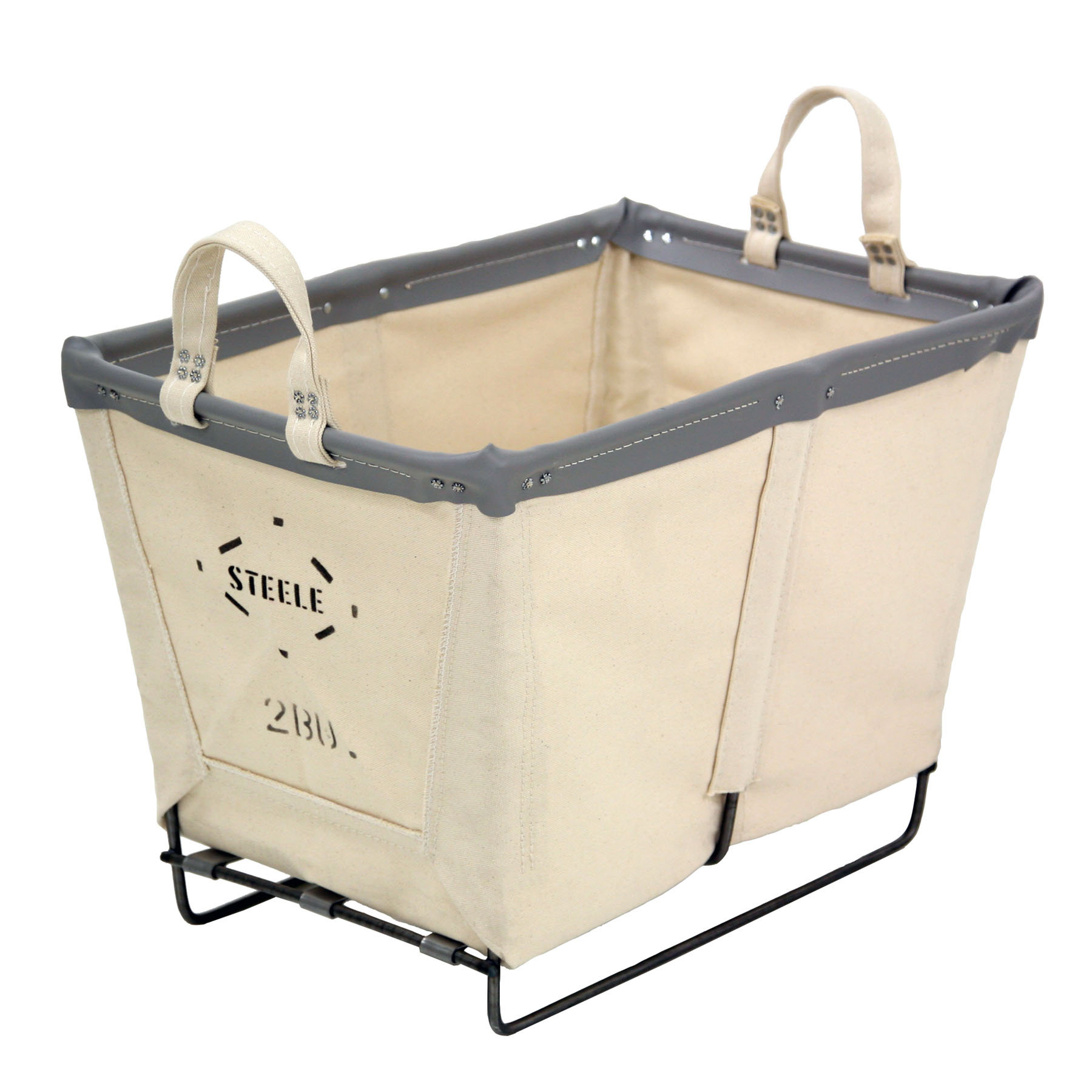 Steele Canvas Canvas Small Carry Basket - 2 Bu | Wayfair