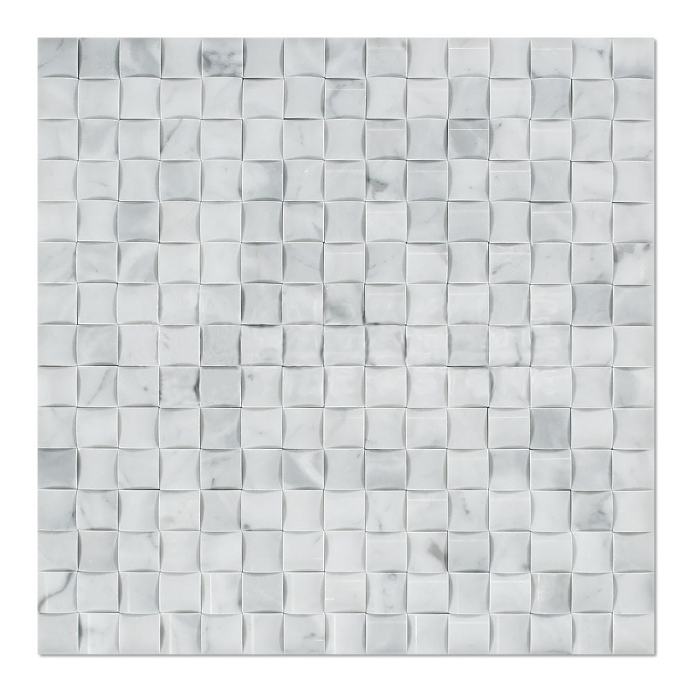 Stone & Tile Shoppe, Inc. Marble Grid Mosaic Wall & Floor Tile | Wayfair