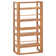 Loon Peak® Aashild Solid Teak Shelving Unit Wood | Wayfair