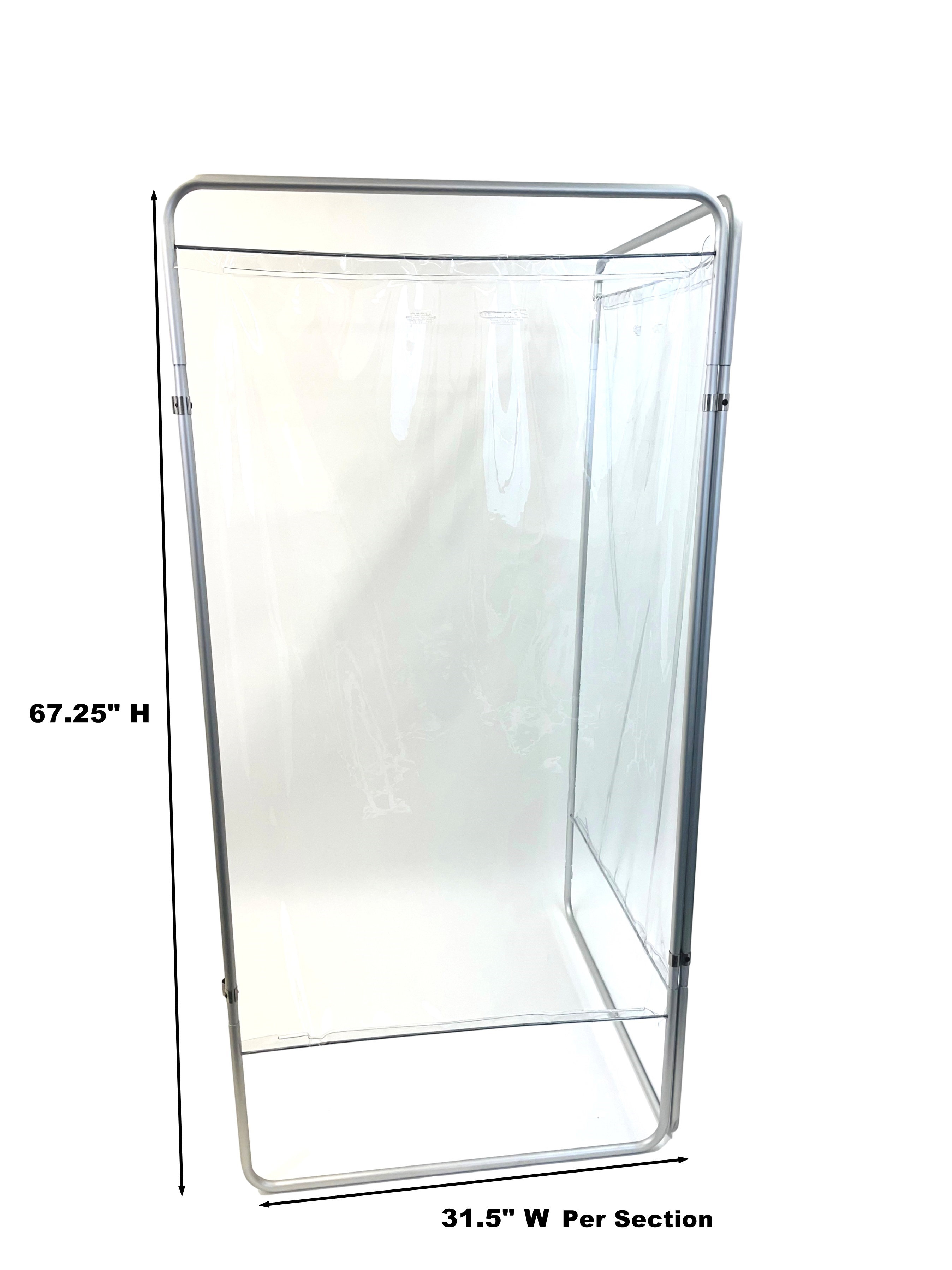 Omnimed 2 Section Modular Office Partitions- Build Out & Connect ...