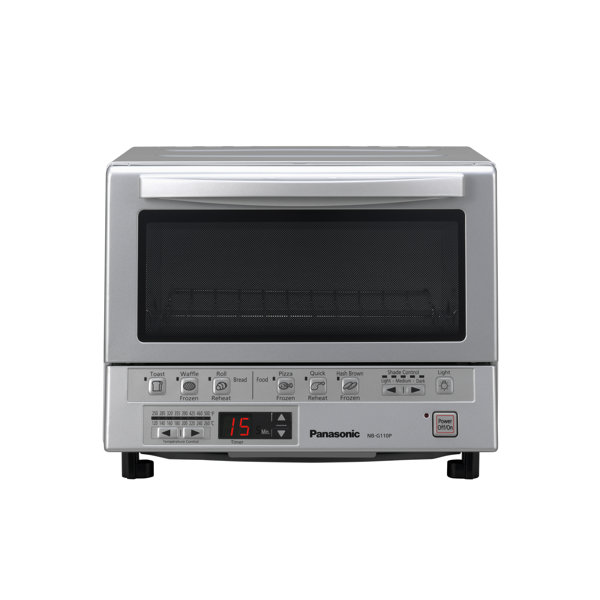Panasonic NBG110P Flashxpress Toaster Oven With Double Infrared Heating ...