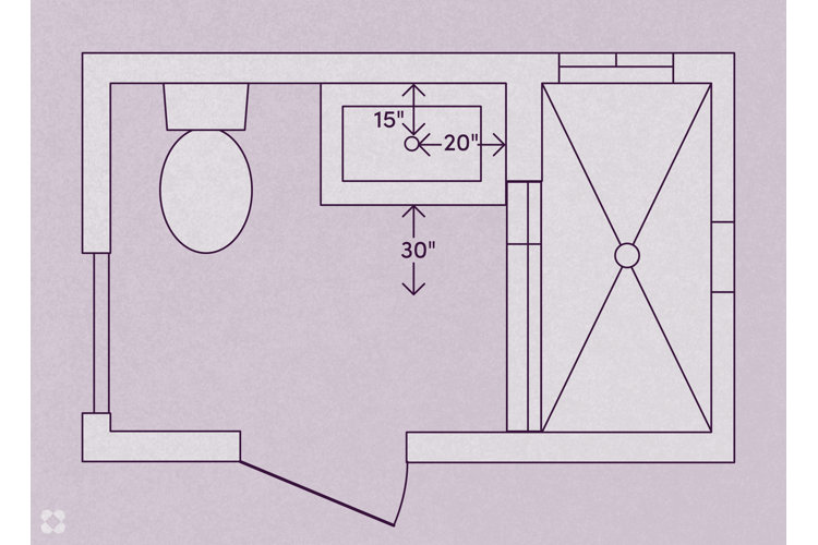 Bathroom Space Planning Guidelines | Wayfair